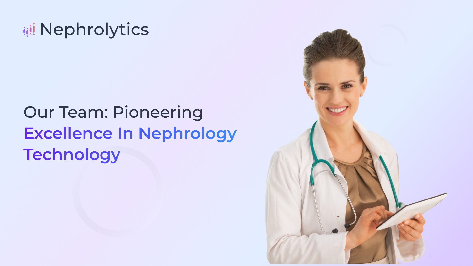 Leaders in Nephrology Innovation | Nephrolytics